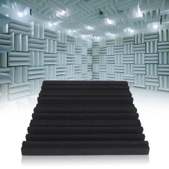 Insonorisation 6 Pièces Studio D'Enregistrement Irrégulier Insonorisé ...