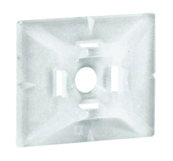 Embase adhésive à visser 15 x 10 mm - legrand colring - lot de 100 ...