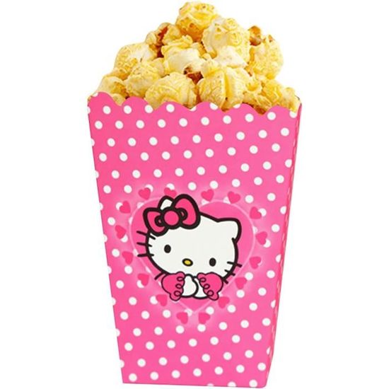 Boîtes À Popcorn, 30 Pièces Sac À Pop-Corn Dessin Animé Conteneurs De ...