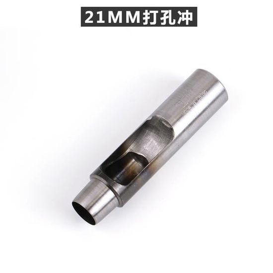 POINCON,21mm--Poinçon rond en cuir, outil à main en Silicone, de haute ...