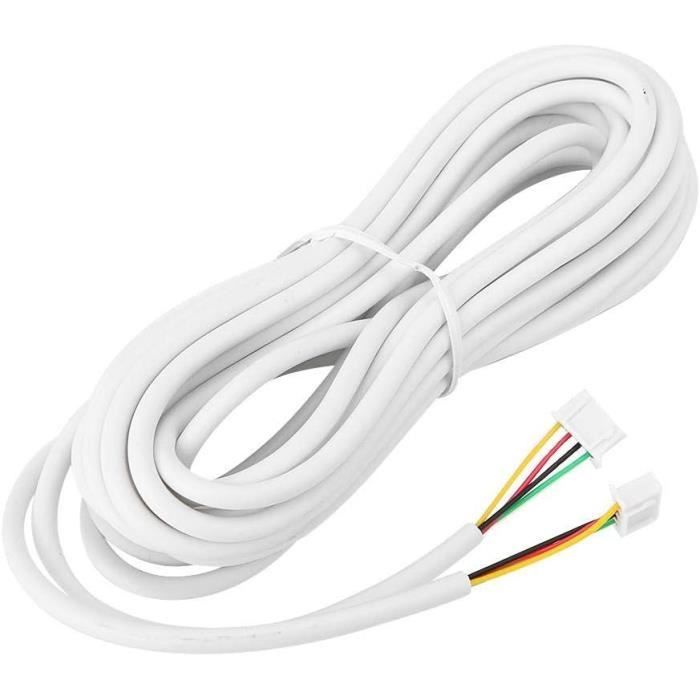 Câble D'Interphone Vidéo À 4 Conducteurs, Câble En Cuivre Souple Rond À ...