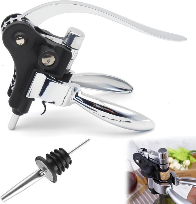 Ouvre-bouteille de vin, tire-bouchon professionnel, ouvre-bouteille de ...