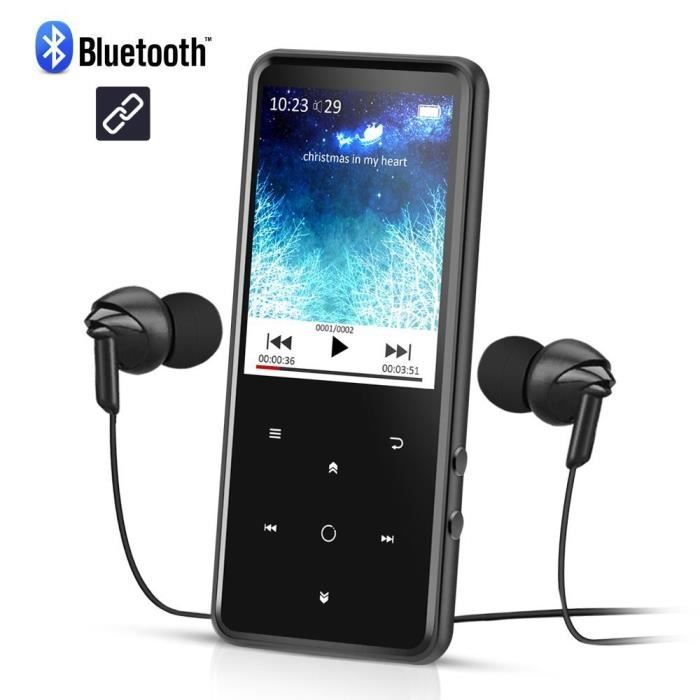Grand Ecran Lecteur Mp3 Bluetooth 4.0 Baladeur 8Go Corps Miroir en ...