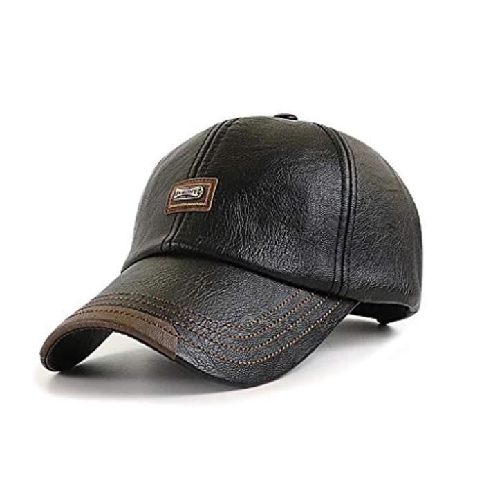 Kit Baseball WD7RK Patch en cuir PU Desgin Casquette de baseball Pilote ...