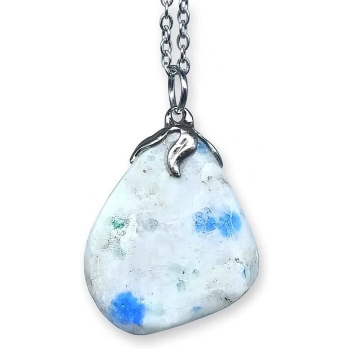 Pendentif Collier Minéraux Pierres Semi-Précieuses Bijoux Fait Main ...