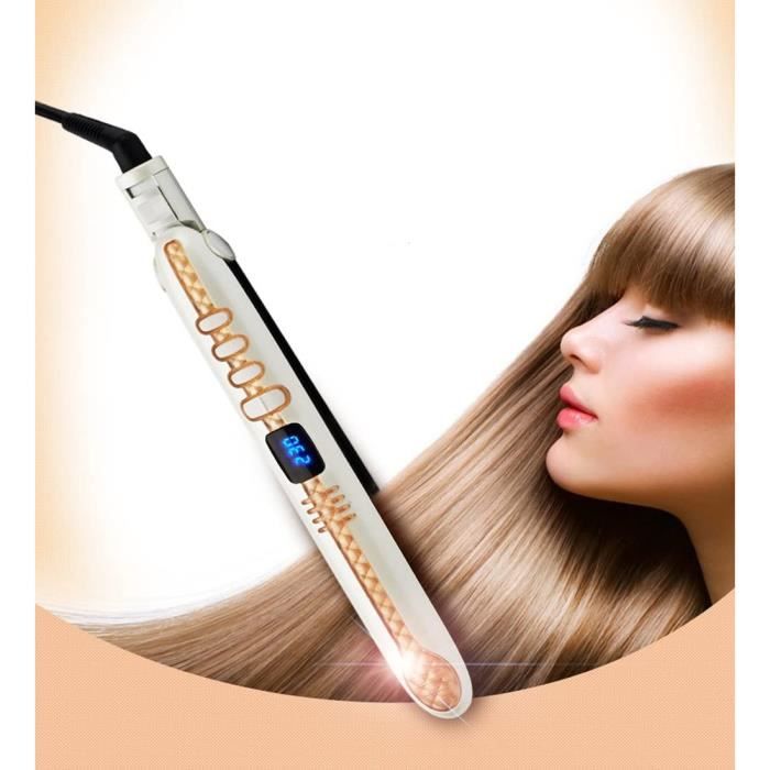 LIWI-Lisseur Cheveux Pro Céramique Plaque-fers à Lisser et Boucleur ...