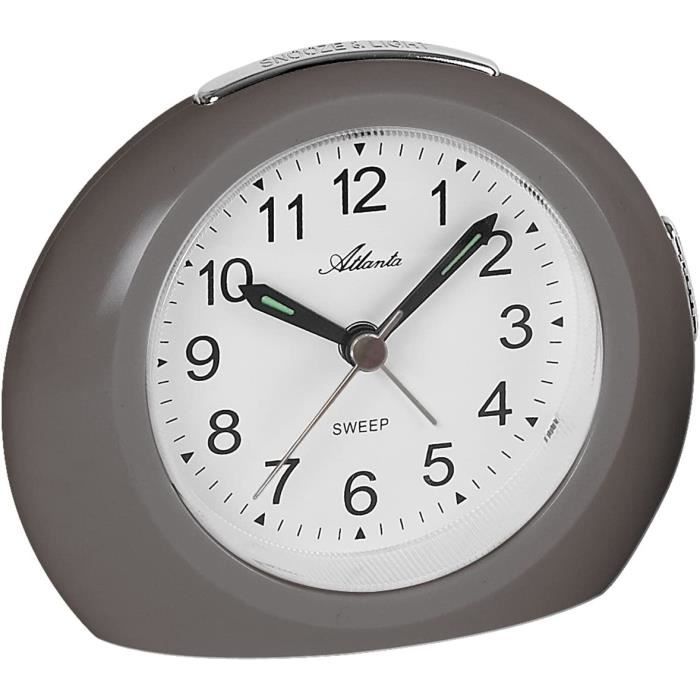 1989-4 Réveil Quartz, Meut Instantanée, Fonction Répétition, Lumière ...