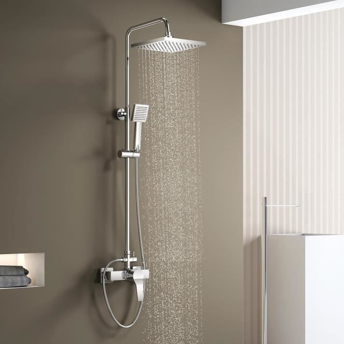 Colonne de Douche avec Mitigeur Monocommande, Colonne de Douche ...