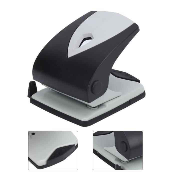 Dilwe Perforatrice Poinçonneuse de papeterie réglable manuelle à ...