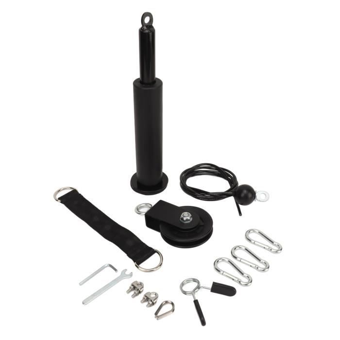 ESTINK Système de poulie de câble de poids Système de Poulie Rotative ...