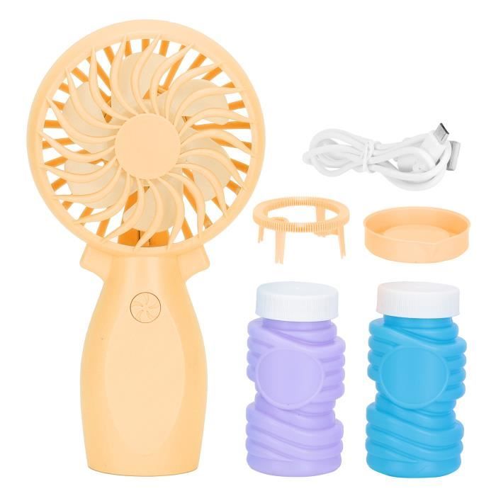 HURRISE Fan Bubble Machine Bubble Fan Machine HandHeld Mini Portable ...