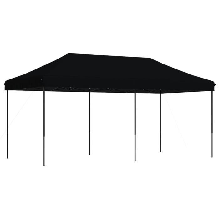 Tente de réception - KEEN SO - A671 - Pliable - Noir - 580x292x315 cm ...