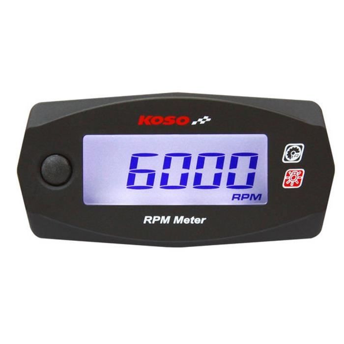 KOSO Mini Tachymètre 4 RPM BA033040 Scooter Moto ATV Quad Snowmobile ...