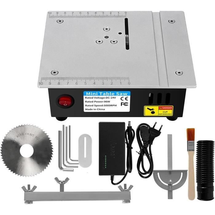 Mini scie de table électrique de précision, scie de table multifonction ...