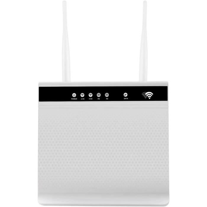 Routeur Wifi Lt290 4G Avec 2 Antennes Verticales 1200M Double Bande ...
