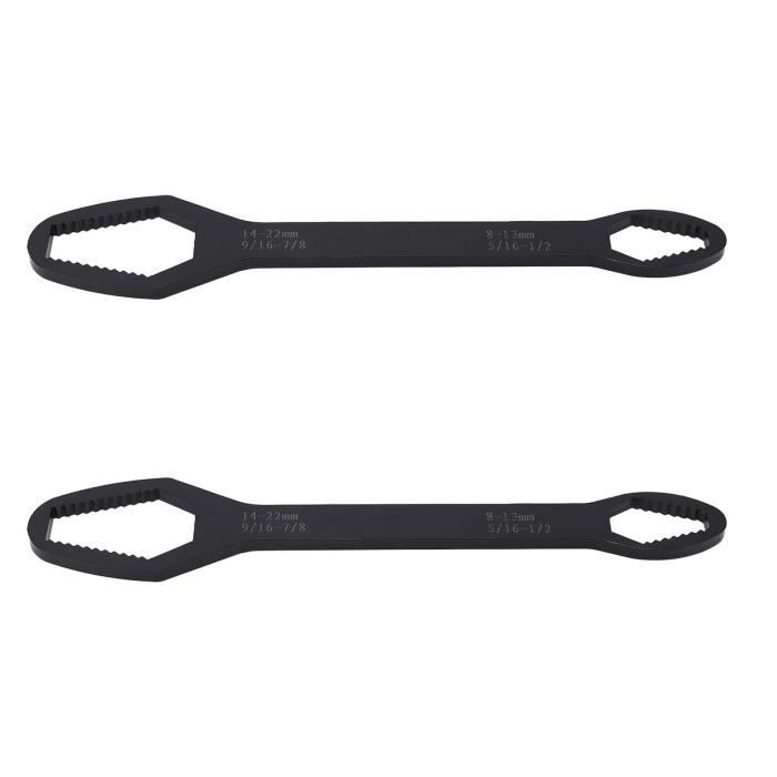 Clé à torsion double extrémité auto-serrante multifonctionnelle ...