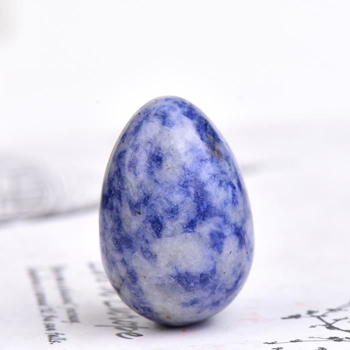 PIERRE VENDUE SEULE,blue-veins stone--boule minérale en cristal de Jade ...