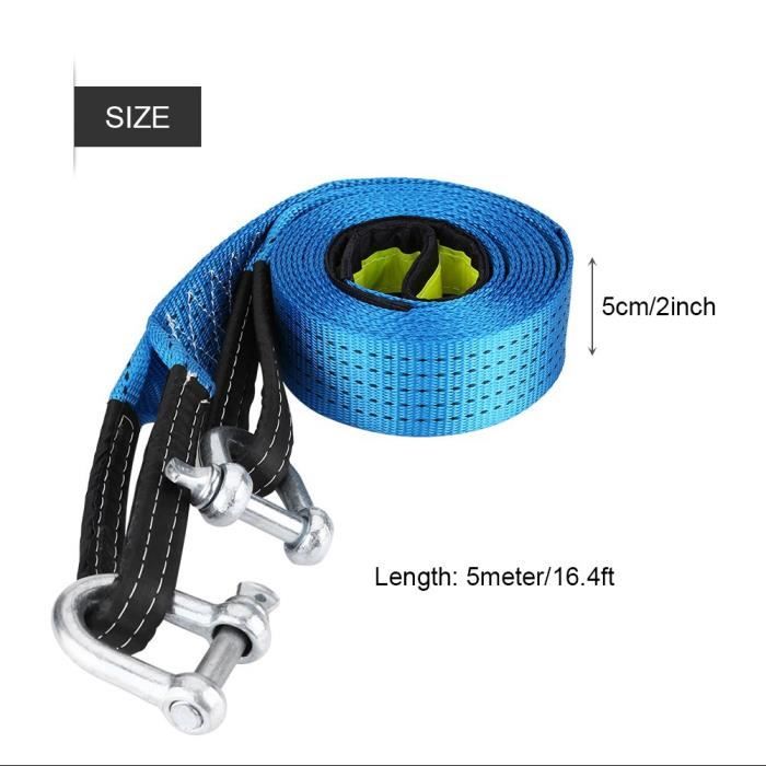 Câble de remorquage pour remorque de voiture Câble de remorquage de ...