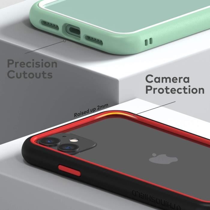 RhinoShield Coque Compatible avec iPhone XR | Mod NX - Jaune ...