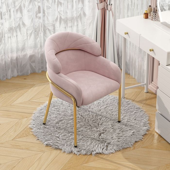 Lot de 6 Chaise de Salle à Manger, Chaise de Maquillage, Chaise Moderne ...