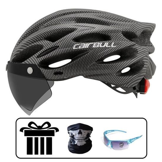 Casque de vélo ALLROAD 2020 - CAIRBULL - CB26-Carbon-3 - Blanc - Mixte - Vélo loisir - Cdiscount ...