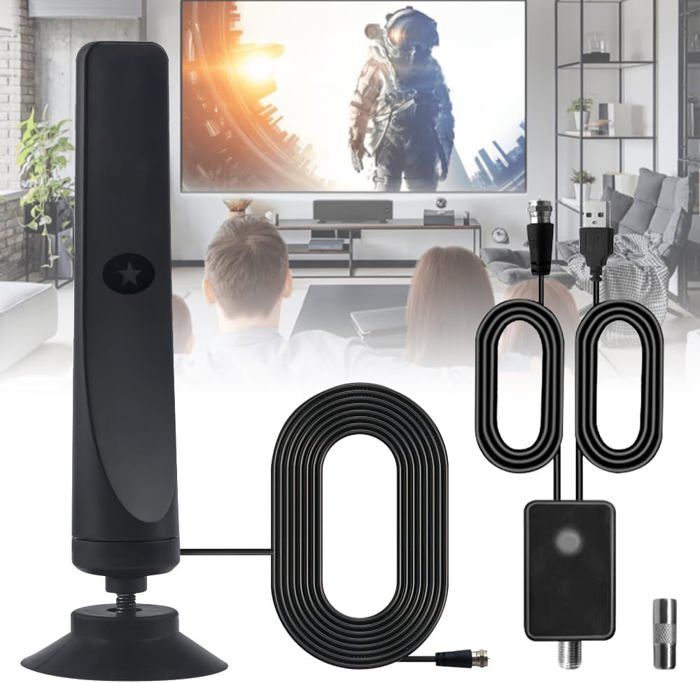 Antenne DVBT2,Antenne Rewave,Antenne DVB-T/DVB-T2 avec Amplificateur ...