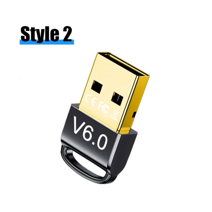 Elough Usb Bluetooth Adaptateur Sans Fil Bluetooth 6.0 Dongle Pour Pc ...