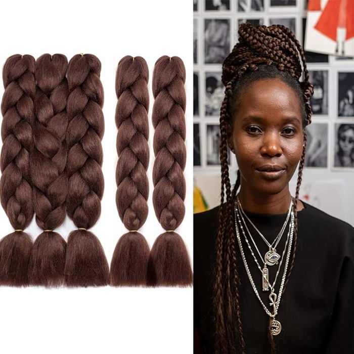 Cybelleza Meches pour Tresses Africaine Crochet Braids Meches Rajout ...