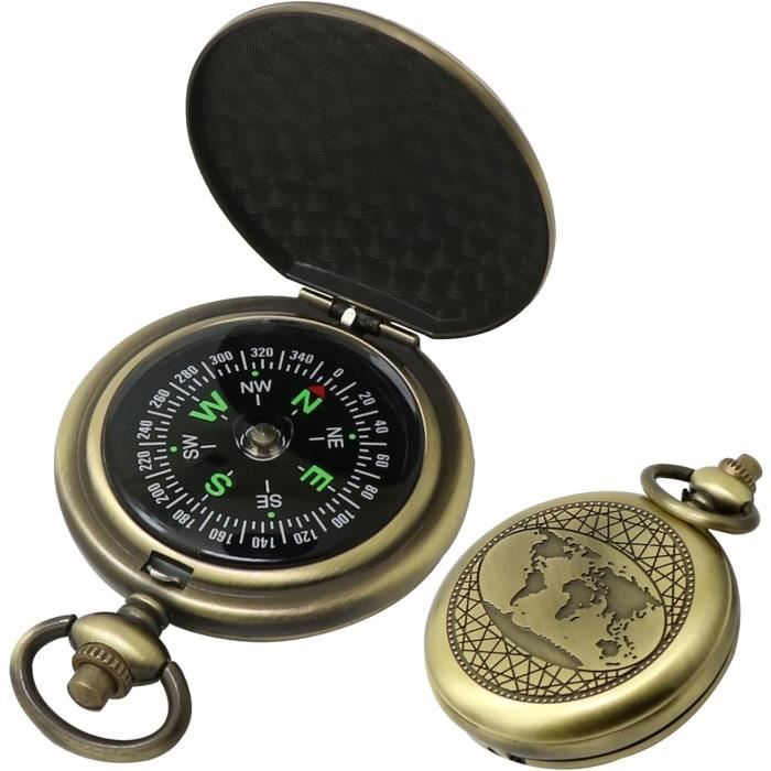 Randonnée À Boussole Navigation Compass Navigation Survival Glow In The ...
