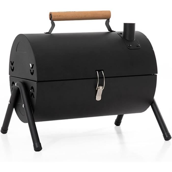 Barbecue À Charbon De Bois Portable Double Face, Barbecue En Métal Sans ...