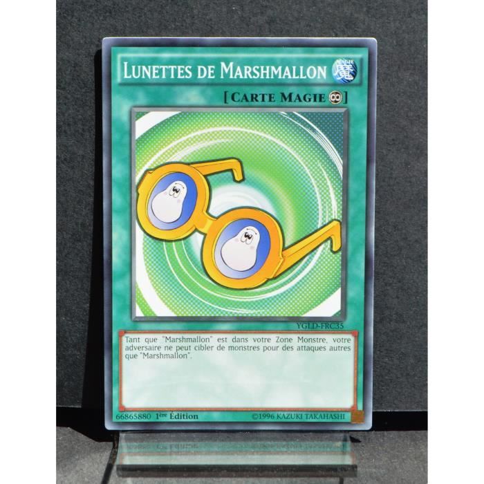 Carte YU-GI-OH YGLD-FRC35 Lunettes de Marshmallon NEUF FR - Cdiscount ...