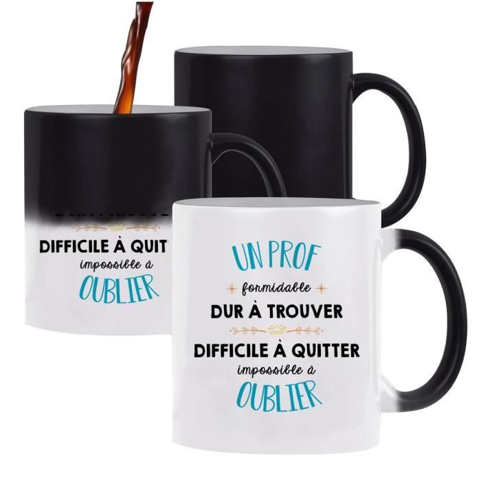 Mug magique Formidable Prof | Idée Tasse Cadeau Travail Boulot Métier ...