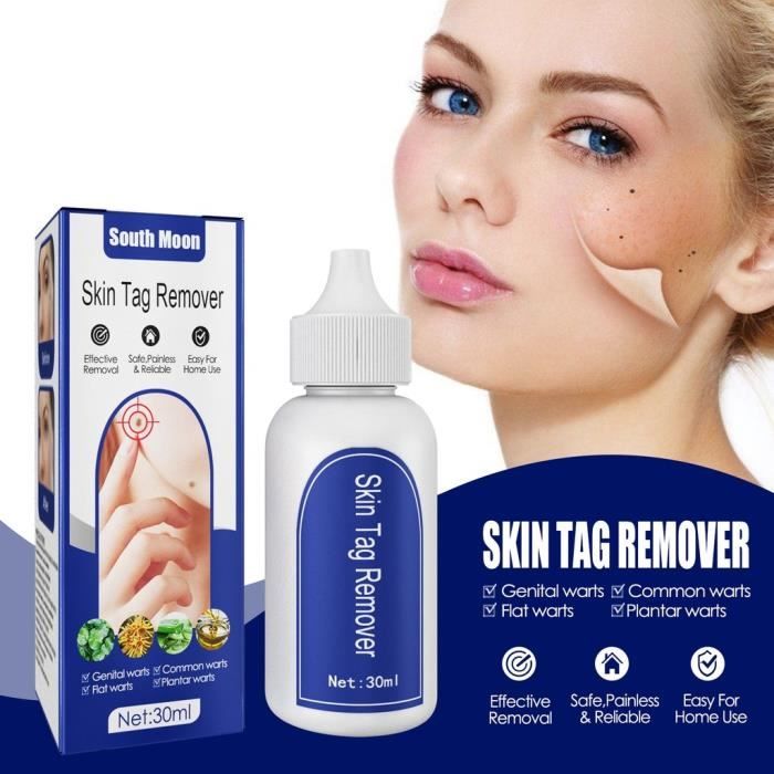 Dissolvant de verrues et de verrues, liquide de beauté pour le corps ...