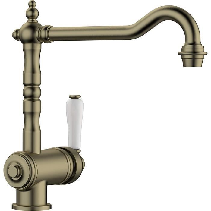 BLANCO tradon Robinet de Cuisine Messing Geburstet - Cdiscount Bricolage