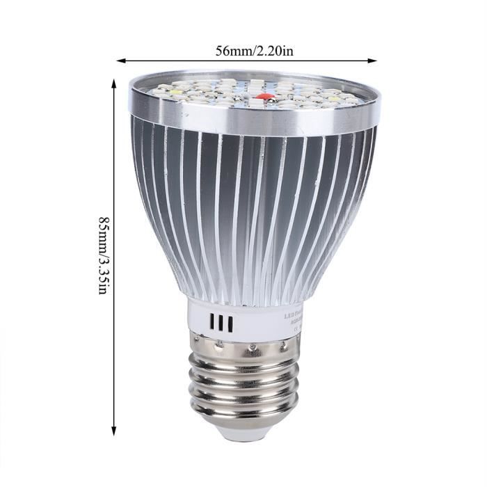 Fafeicy Lampe de Culture LED 60W Spectre complet pour Plantes ...