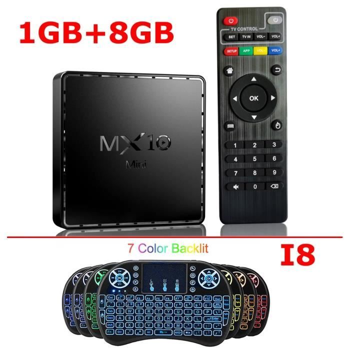 Box multimedia - RNCYN - MX10 - Android 10 - 2 Go RAM - 16 Go stockage ...