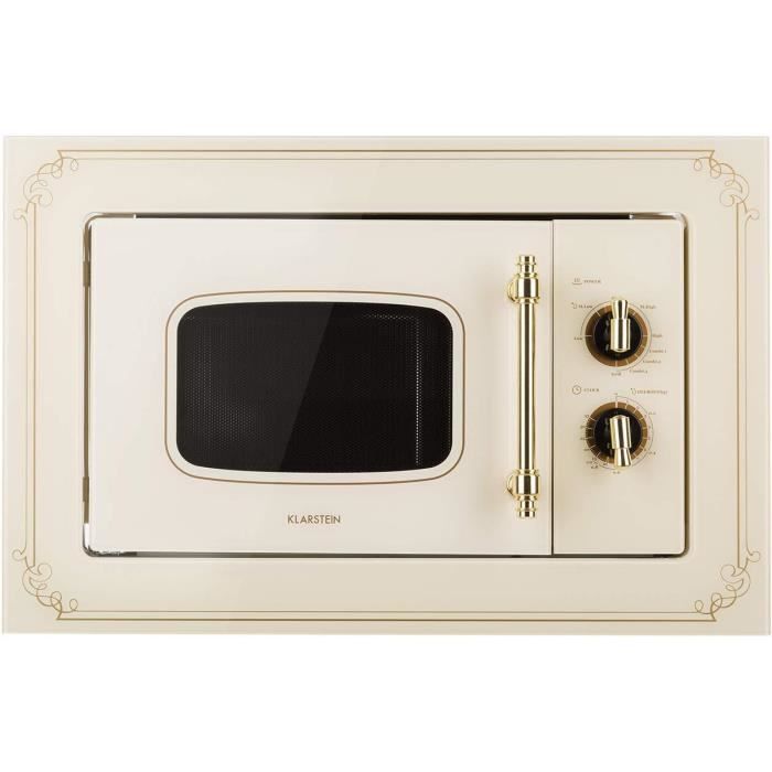 Victoria 20 - Micro-Ondes Encastrable, Design Rétro, 20L, Micro-Ondes ...