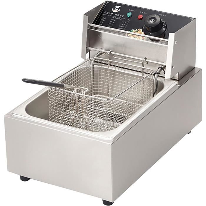Kkyy Friteuse Professionnelle, Friteuse Électrique De Grande Capacité ...