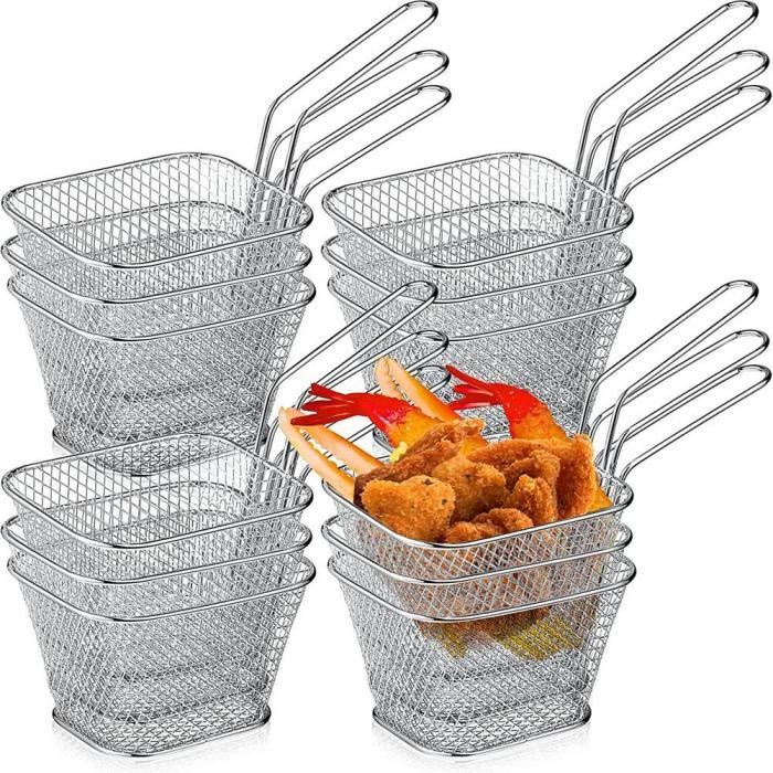 Panier à Frites Porte-Frites Puce Mini Panier Paniers Alimentaires pour ...