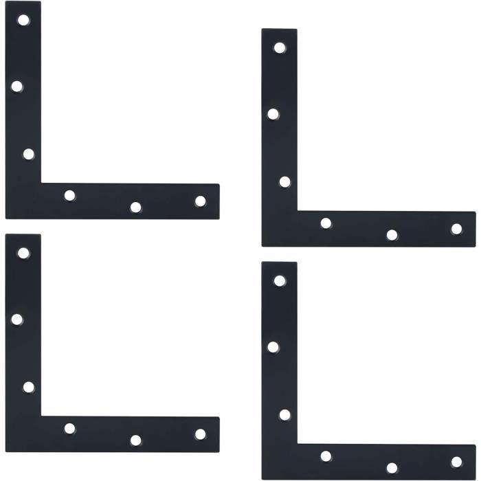 Équerre d'Angle Lot de Support de Fixation équerre Plate de Réparation ...