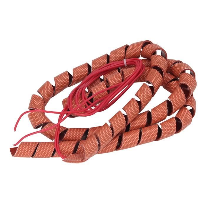 CHE - Ruban chauffant en silicone en spirale 220V 70W(12mm(0.47in ...
