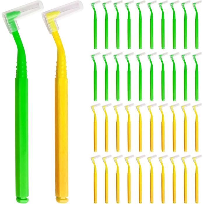 40 Pièces Brosse Dentaire Portable Brossette,Brosses Interdentaires en ...