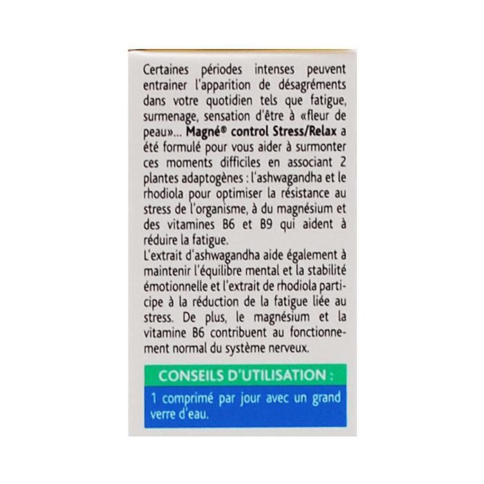 Nutreov Physcience Magné Control Stress Relax 30 comprimés - Cdiscount ...