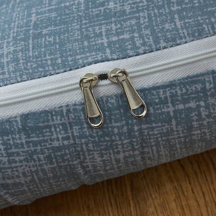 Housse futon sol 90×200 cm gris foncé, zippée, lavable, protection ...