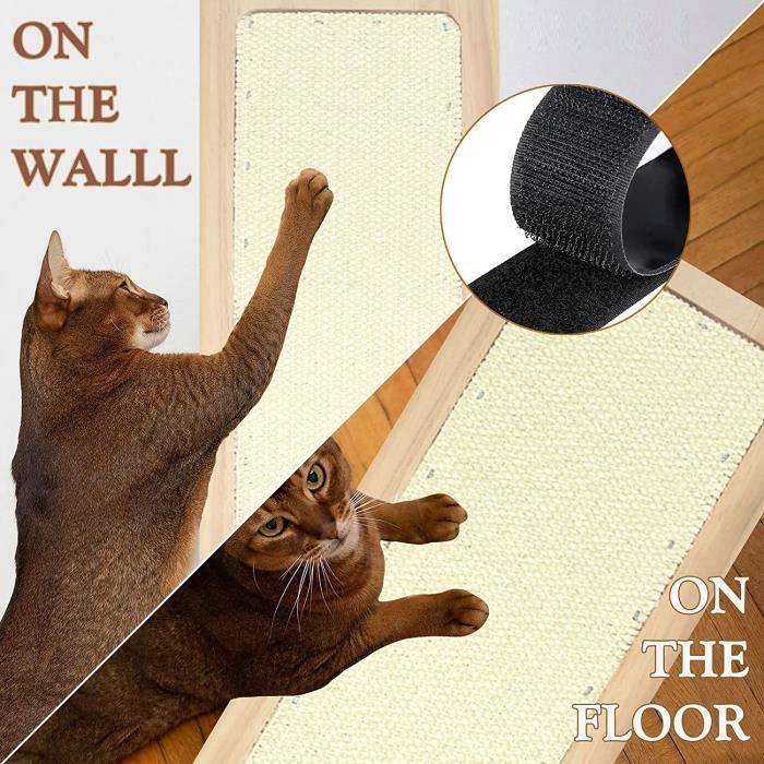 Griffoir Pour Chat - Sisal Gratter Naturel Grattoir Tapis Chaton Griffe ...