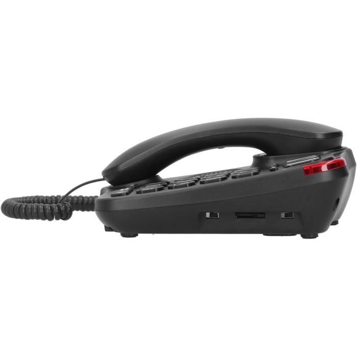 Téléphone Filaire Avec Identification De L'Appelant, Téléphone Fixe À Domicile, Avec Haut ...
