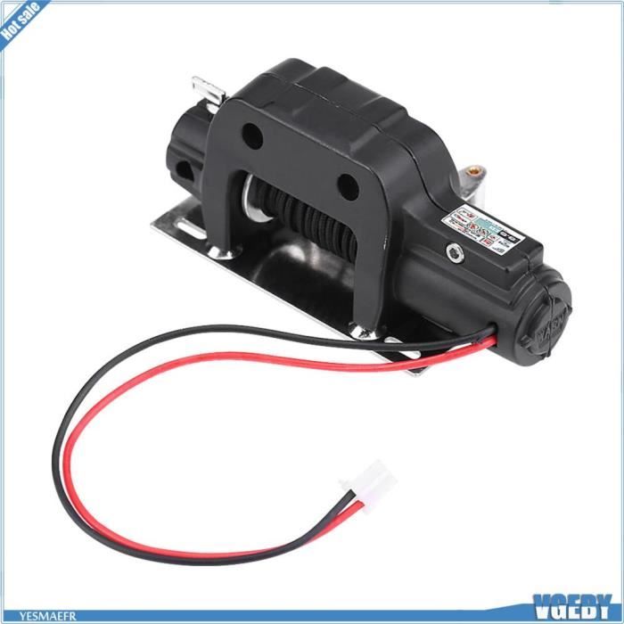VGEBY Mini treuil électrique en métal pour voiture RC 1:10, pour SCX10 ...