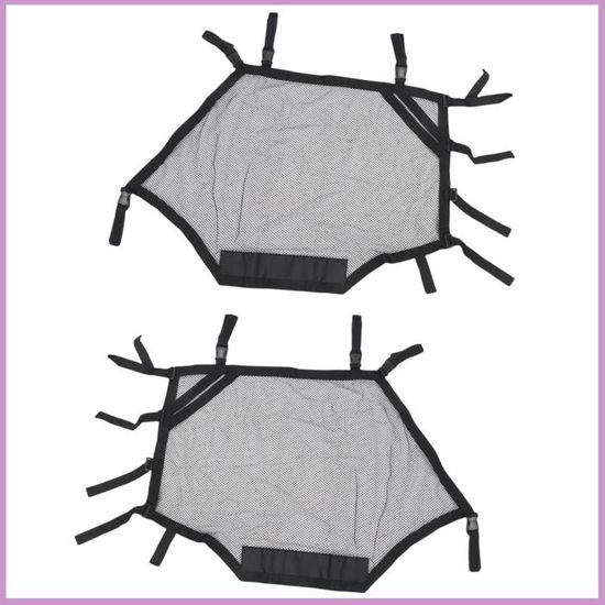 UTV Soft Window Nets Mesh pour RZR 570 800 900 900S 1000 XP Turbo Roll ...