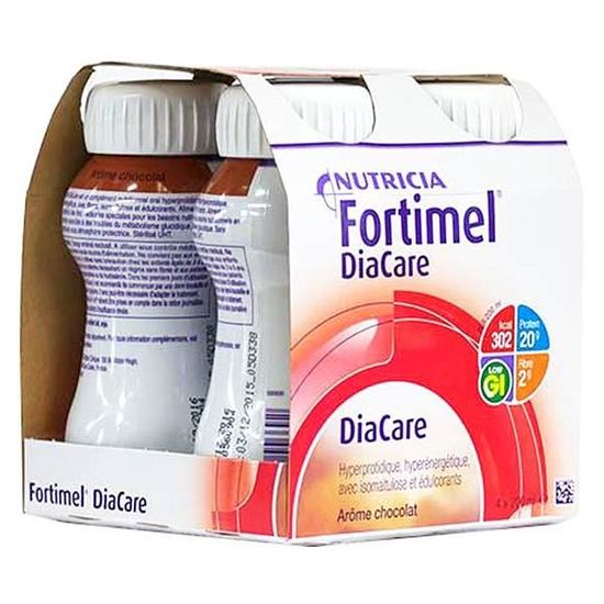 Nutricia Fortimel Diacare Arôme Chocolat 4 x 200ml - Cdiscount Au quotidien
