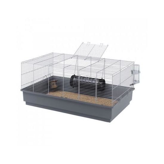 Cage pour rats - FERPLAST - MARY TUBE LINE - 80x50x37.5 cm - Métal et ...